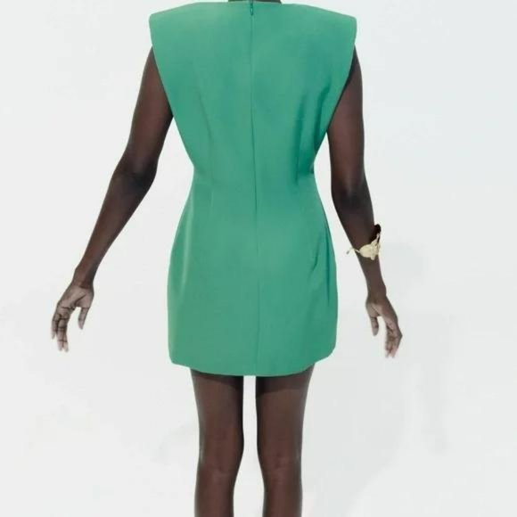 Dresses | Shoulder Pad Mini Dress | Poshmark